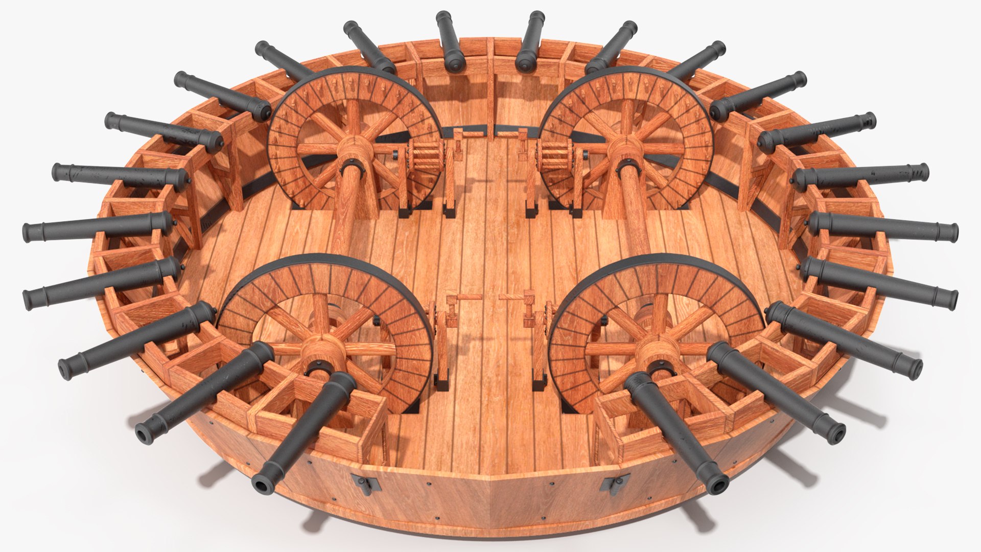 New Leonardo Da Vinci Rotational Tank 3D model - TurboSquid 2060250