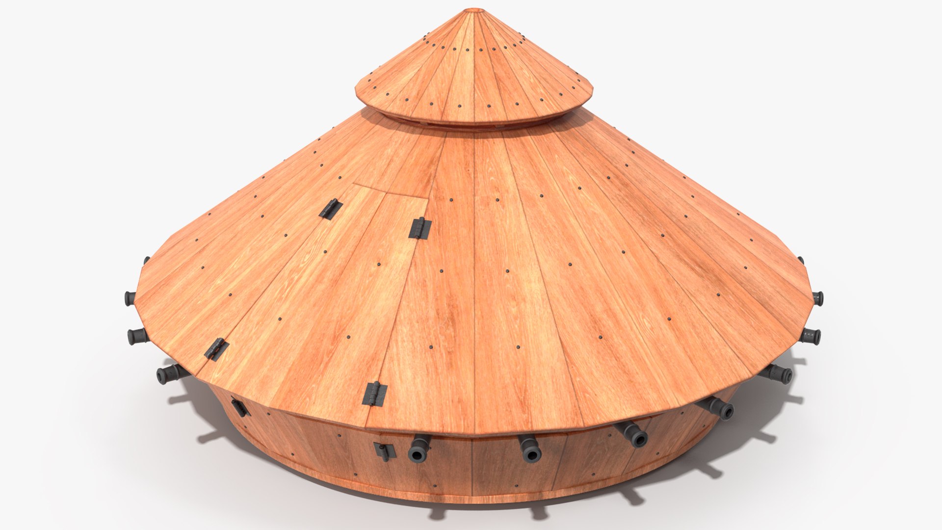 New Leonardo Da Vinci Rotational Tank 3D model - TurboSquid 2060250