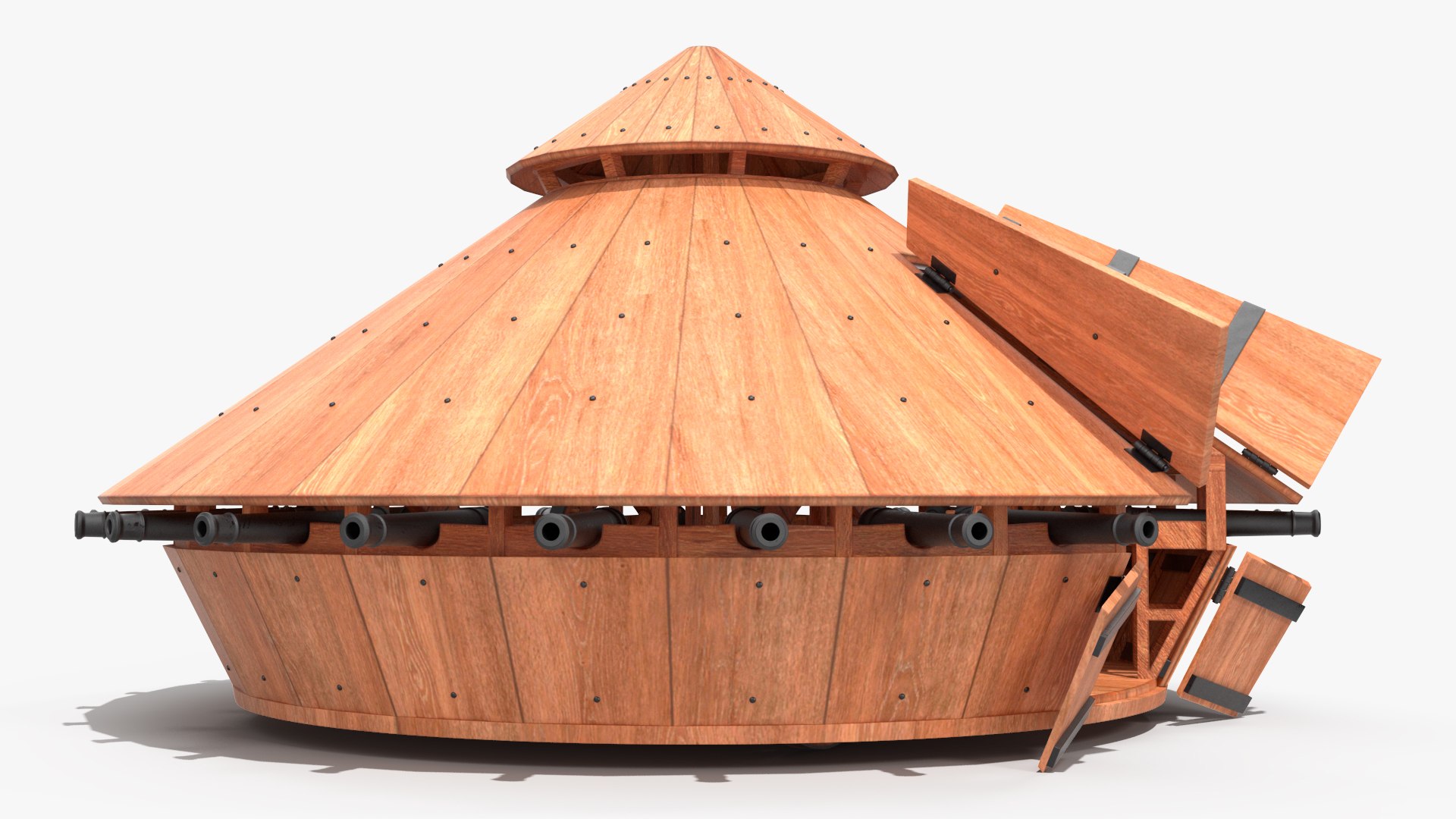New Leonardo Da Vinci Rotational Tank 3D model - TurboSquid 2060250