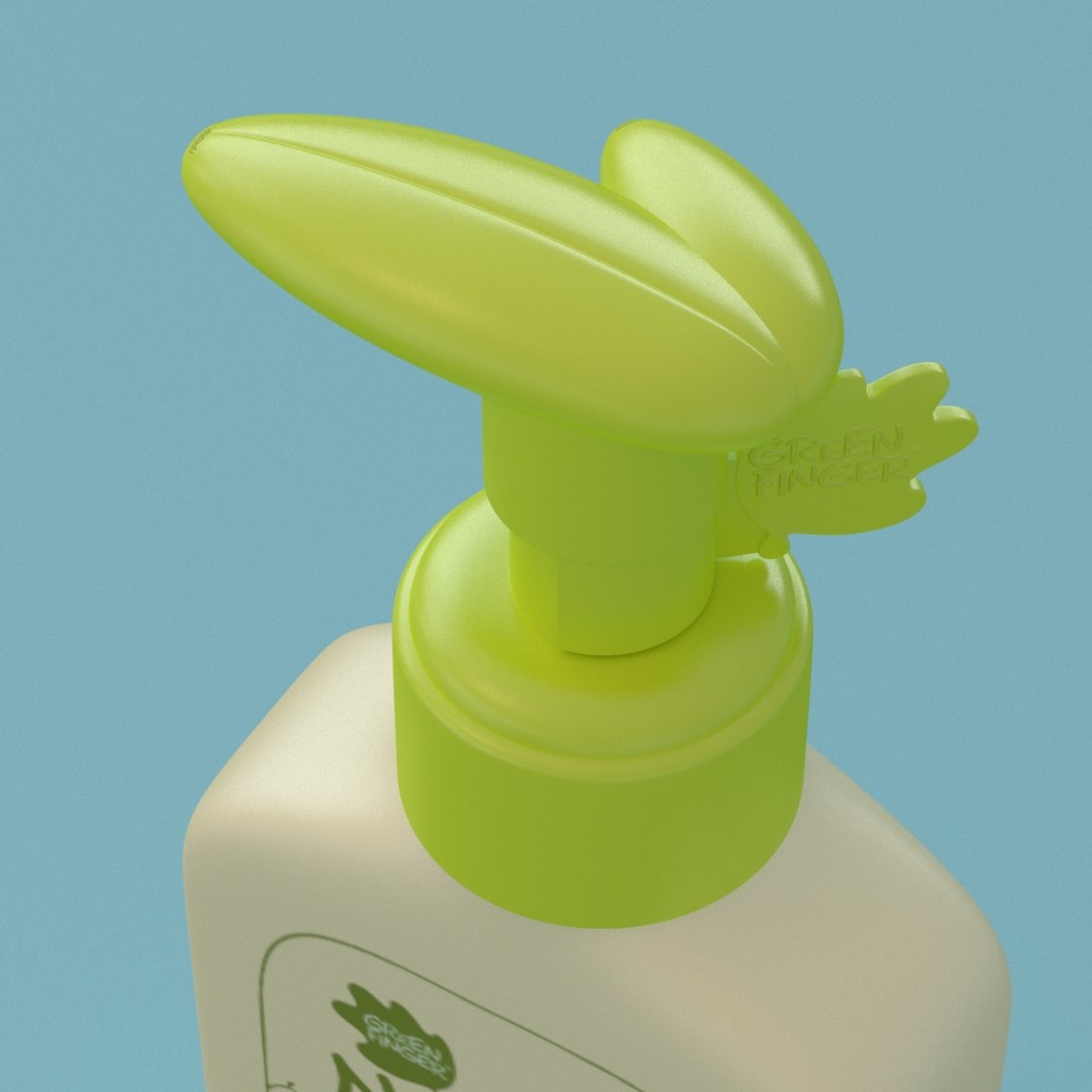 Baby Lotion Container Nature 3D Model - TurboSquid 1406008