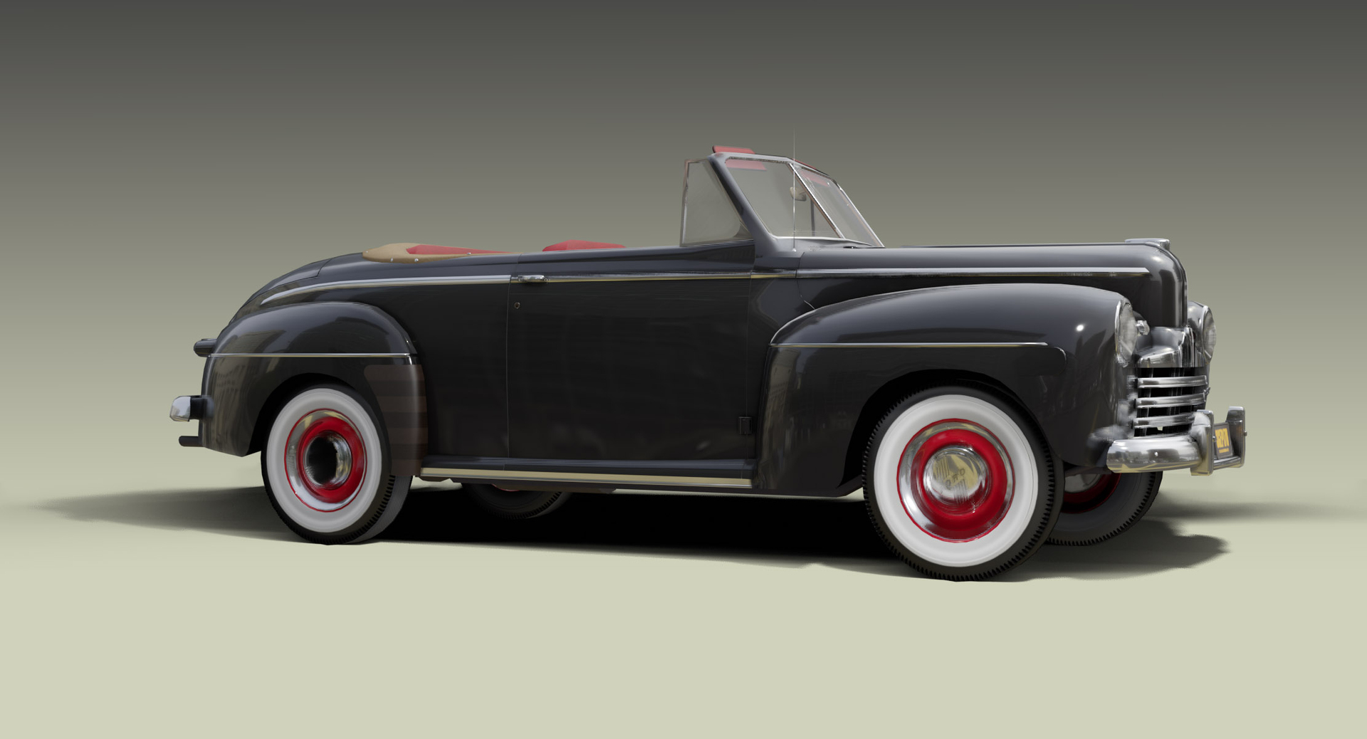 3D model car convertible - TurboSquid 1699680