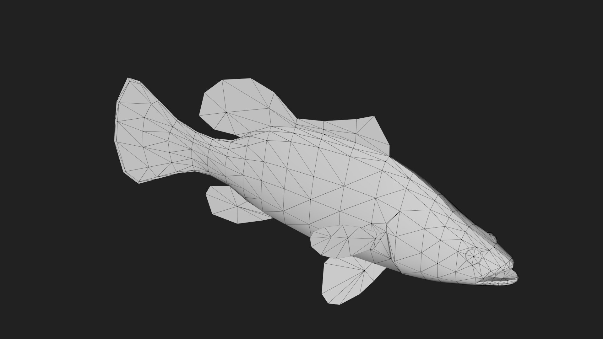 3D Bass Fish Model - TurboSquid 2123104