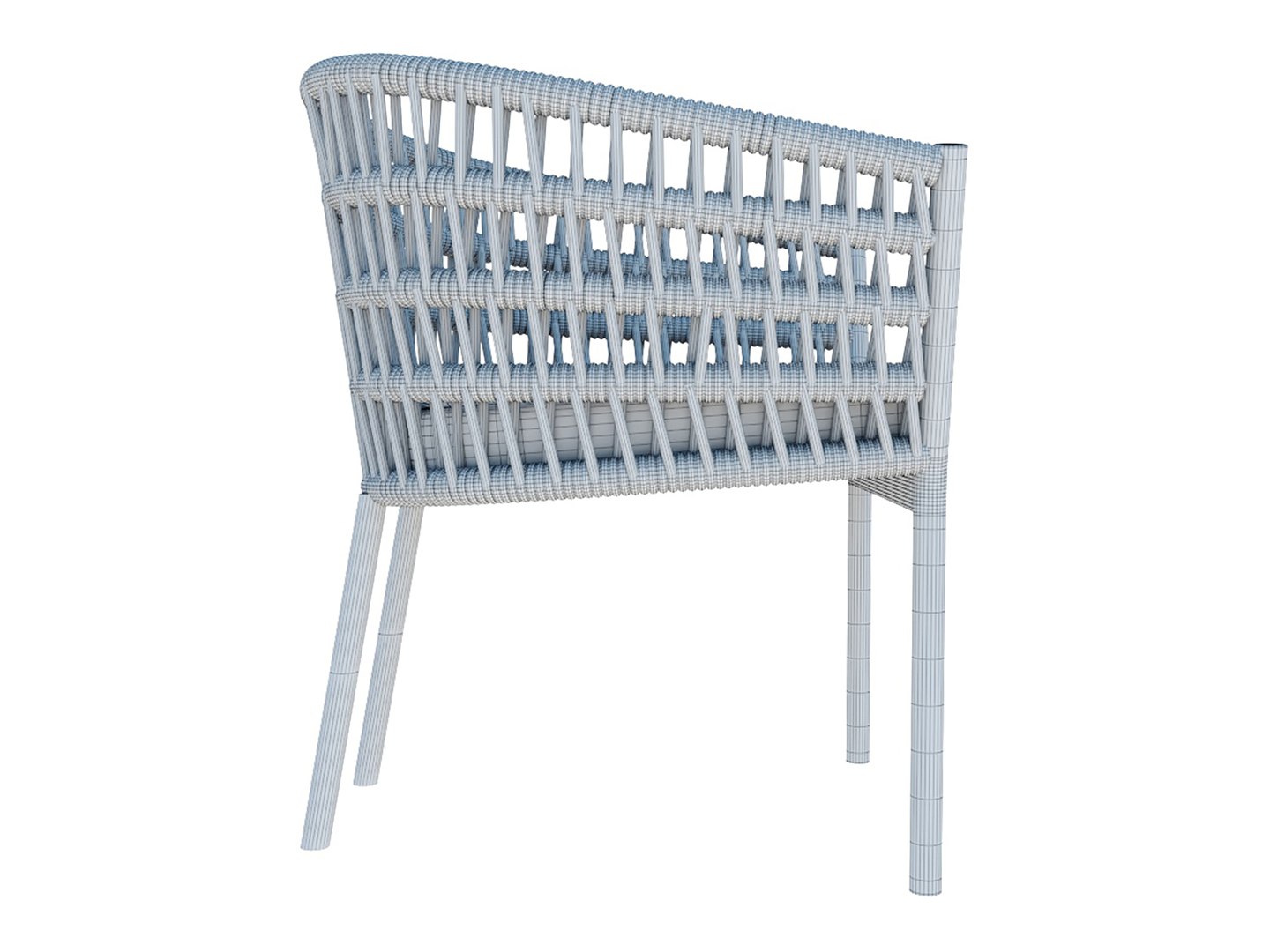 Kauai Tidelli Chair 3D Model - TurboSquid 1676419
