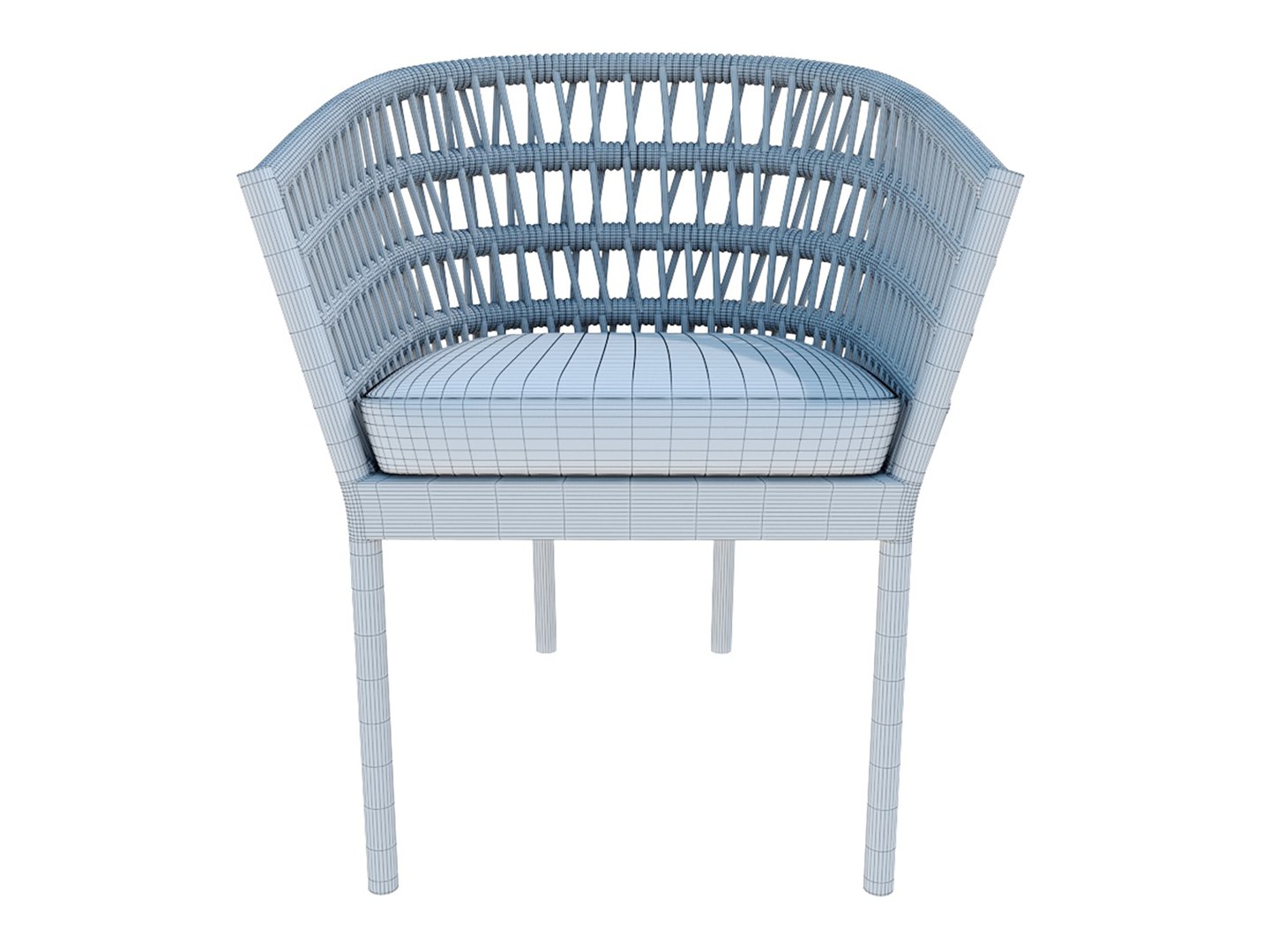 Kauai Tidelli Chair 3D Model - TurboSquid 1676419