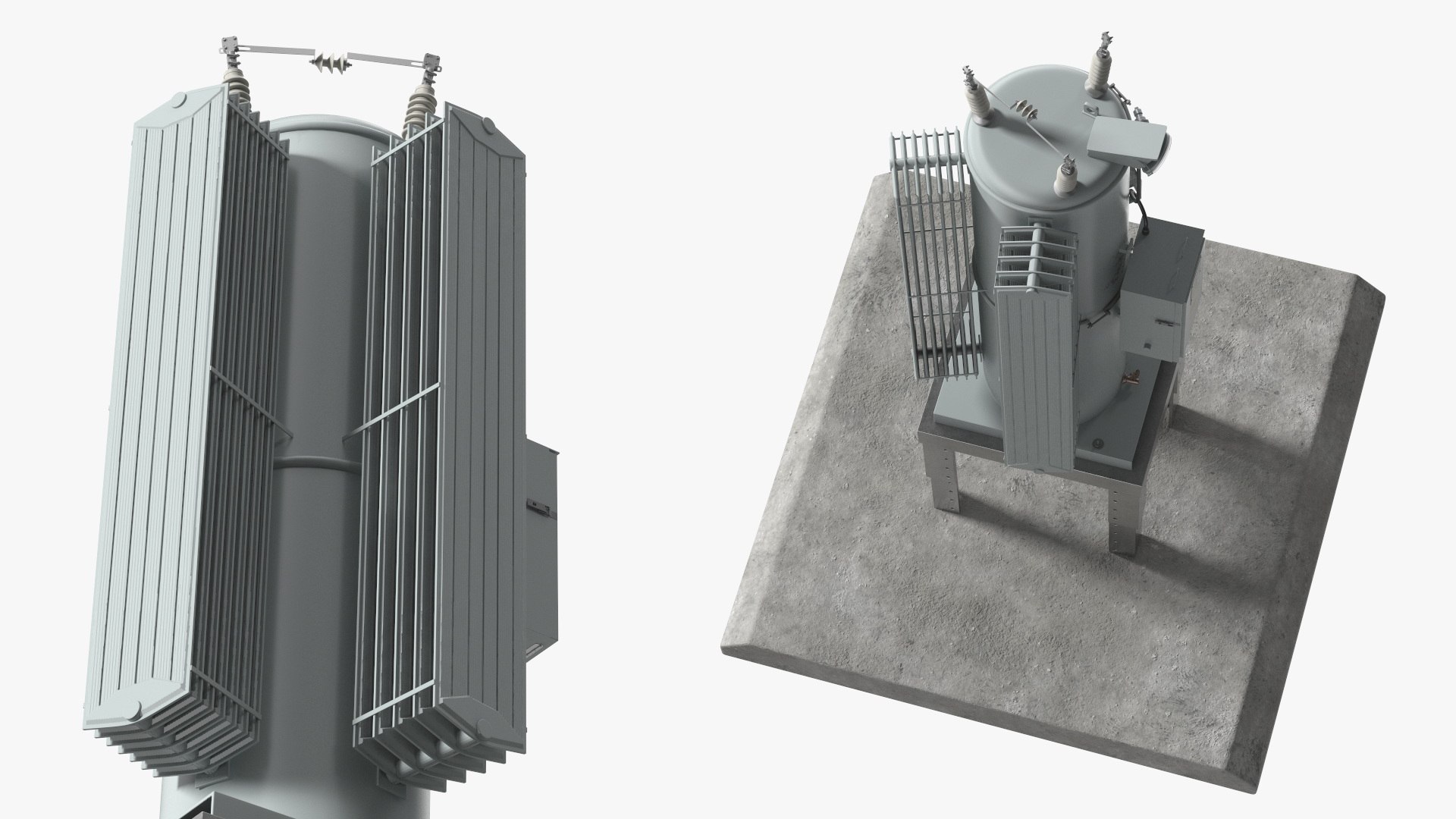 Substation Voltage Regulator 3D Model - TurboSquid 2381603