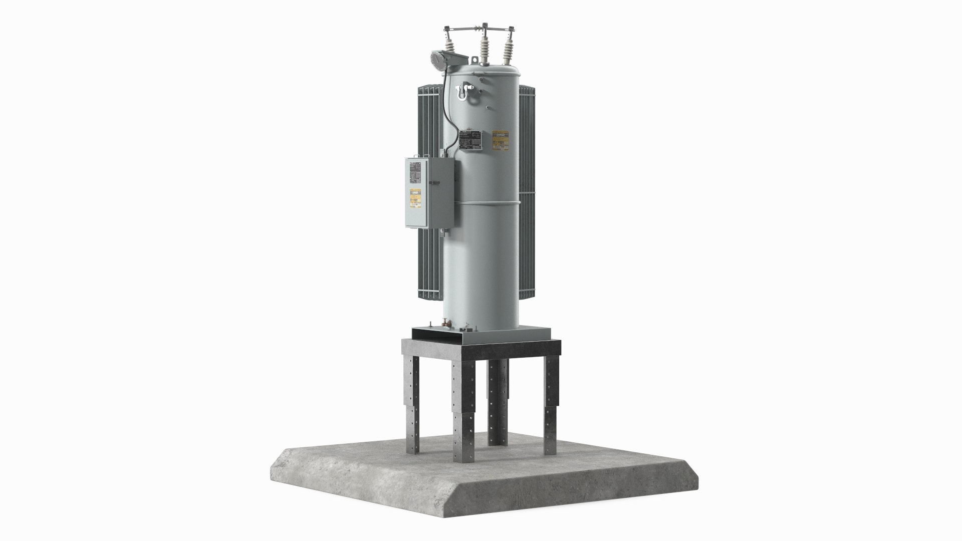 Substation Voltage Regulator 3D Model - TurboSquid 2381603