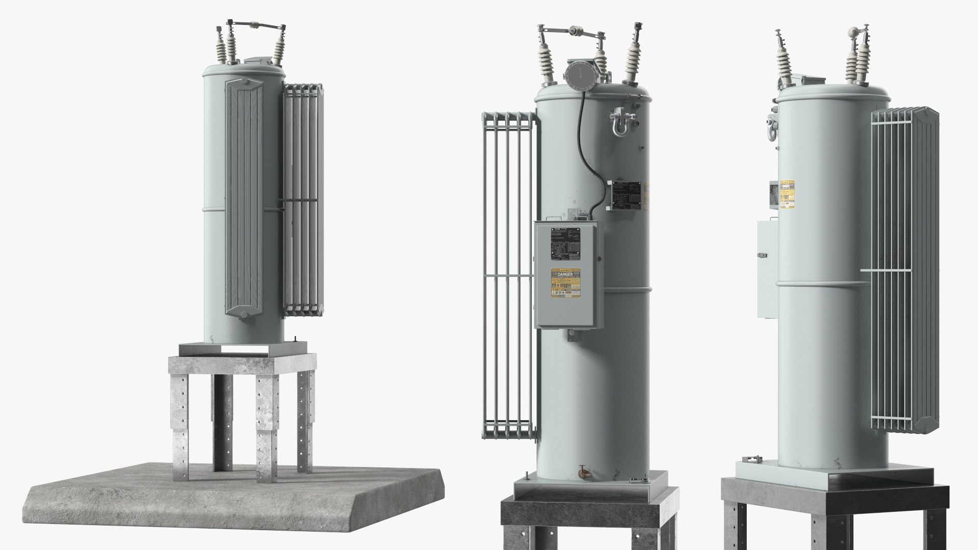 Substation Voltage Regulator 3D Model - TurboSquid 2381603