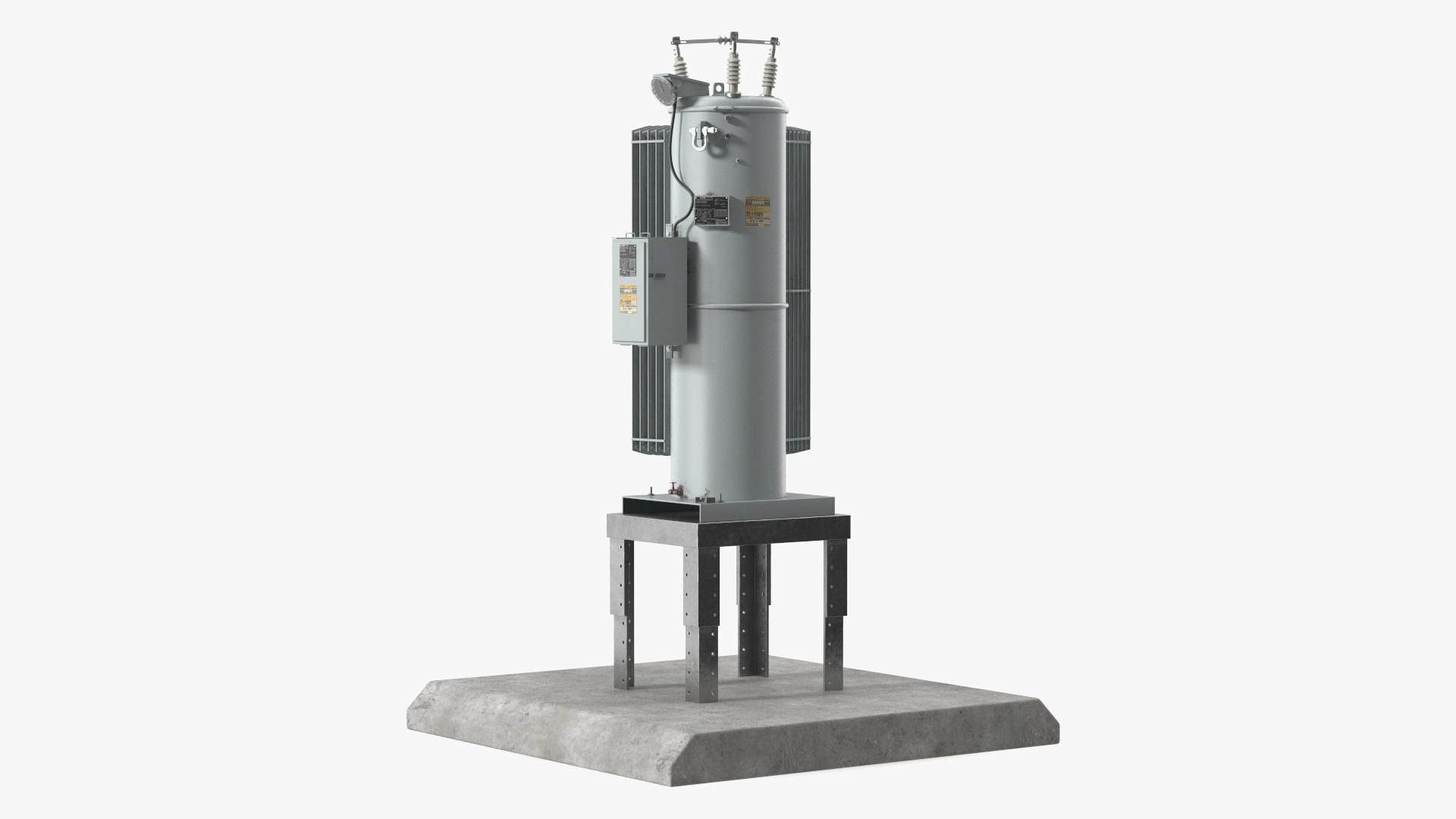 Substation Voltage Regulator 3D Model - TurboSquid 2381603