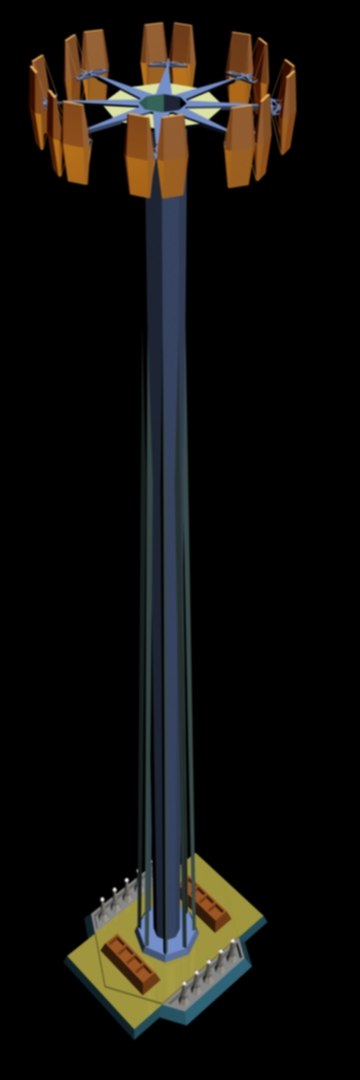 Maya Modern Cell Tower