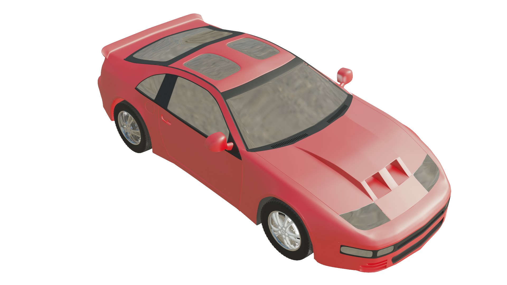 3D Nissan 300zx Model - TurboSquid 1809179