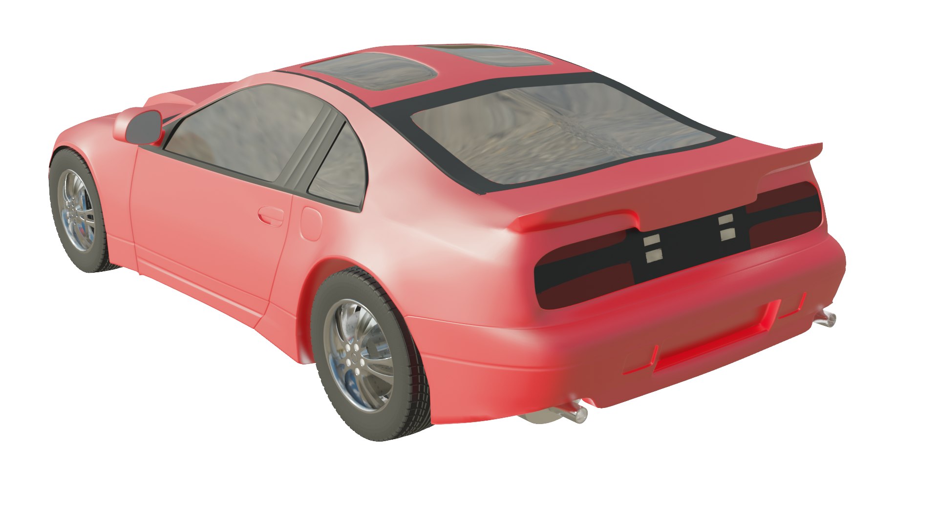 3D Nissan 300zx Model - TurboSquid 1809179