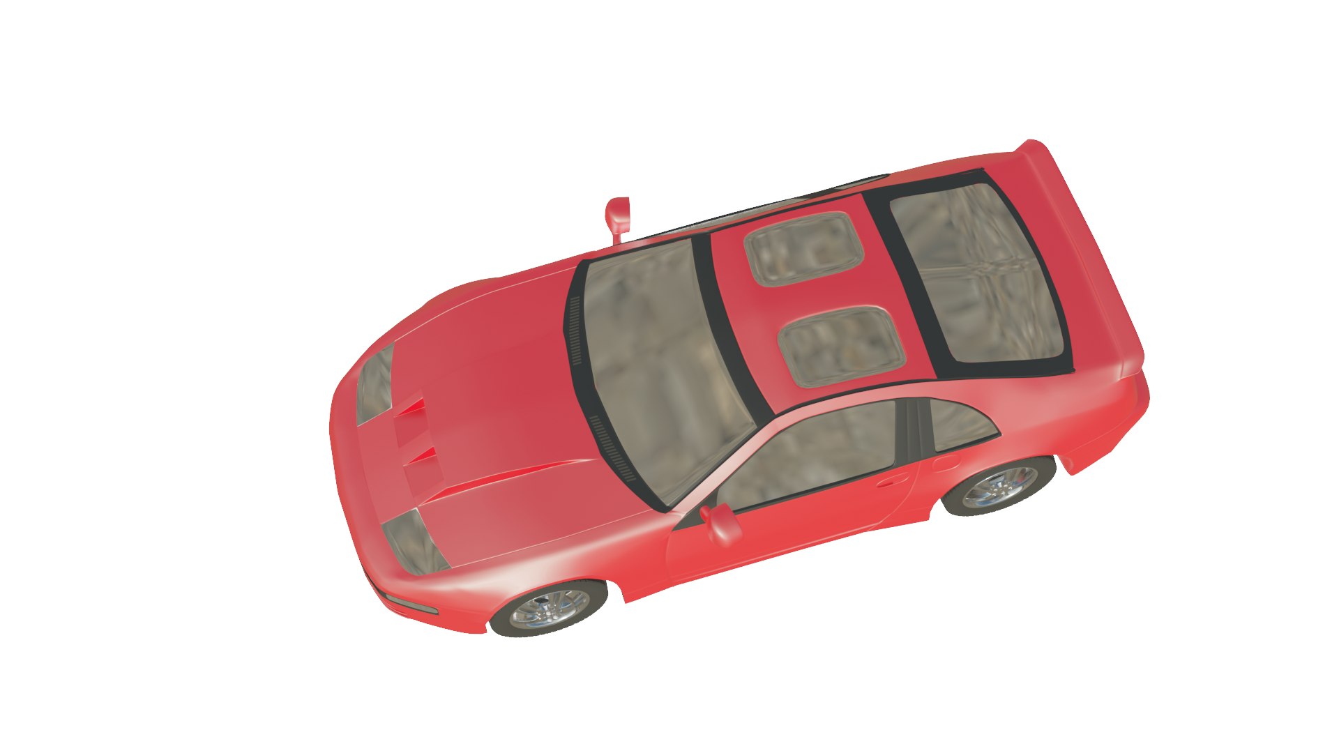 3D Nissan 300zx Model - TurboSquid 1809179