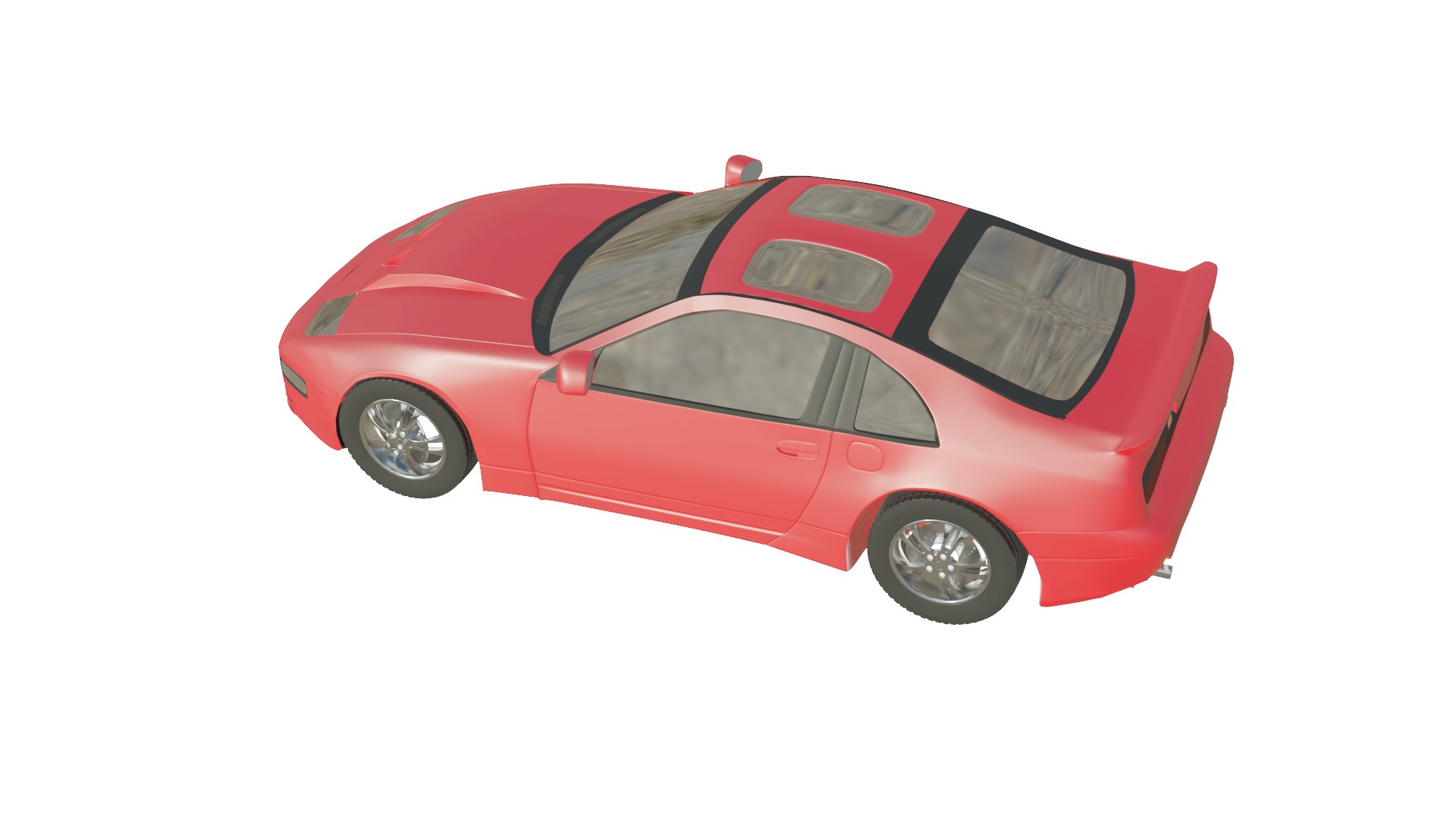 3D Nissan 300zx Model - TurboSquid 1809179