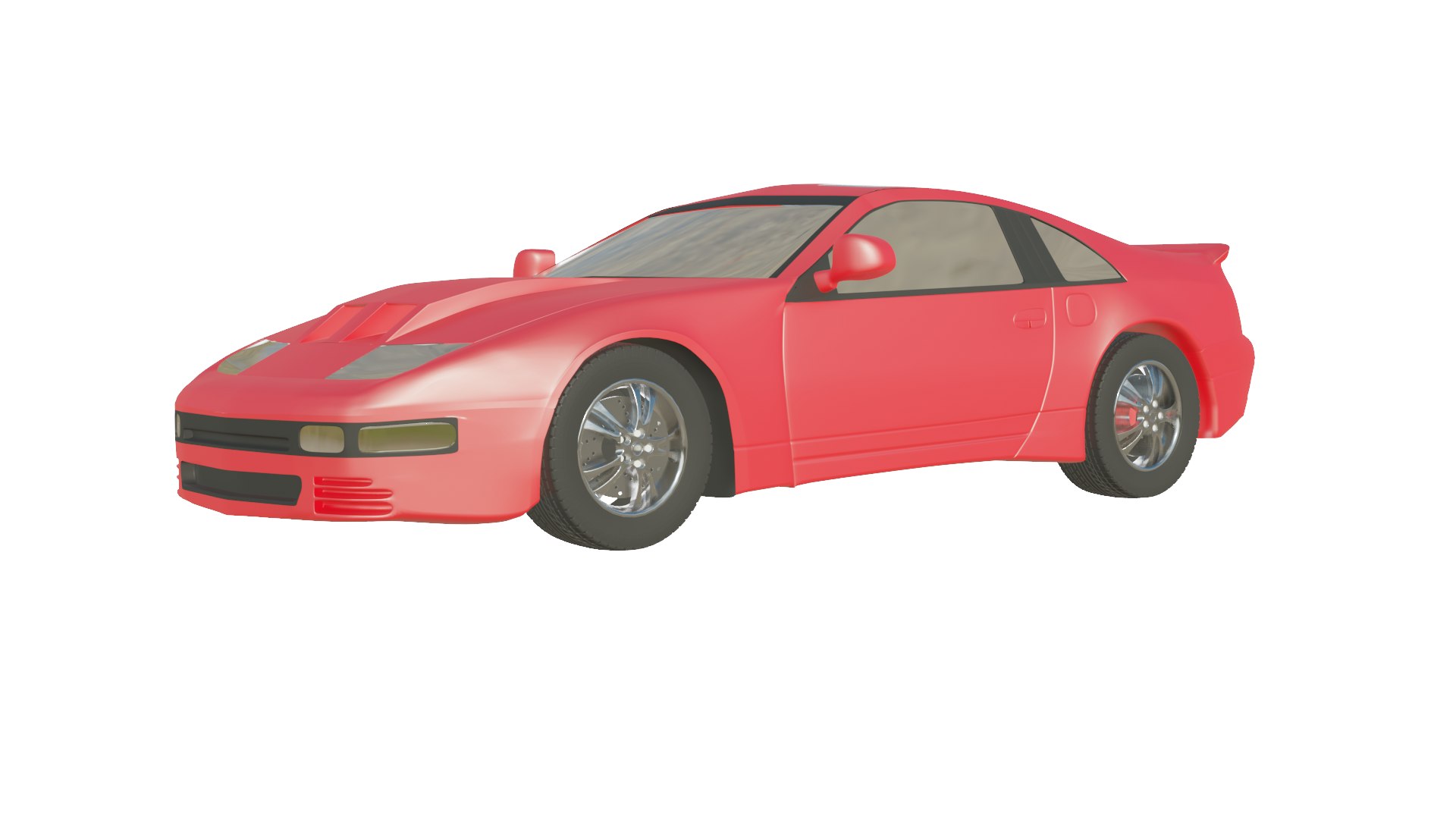 3D Nissan 300zx Model - TurboSquid 1809179