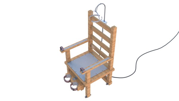3D Electric Chair - TurboSquid 1734176
