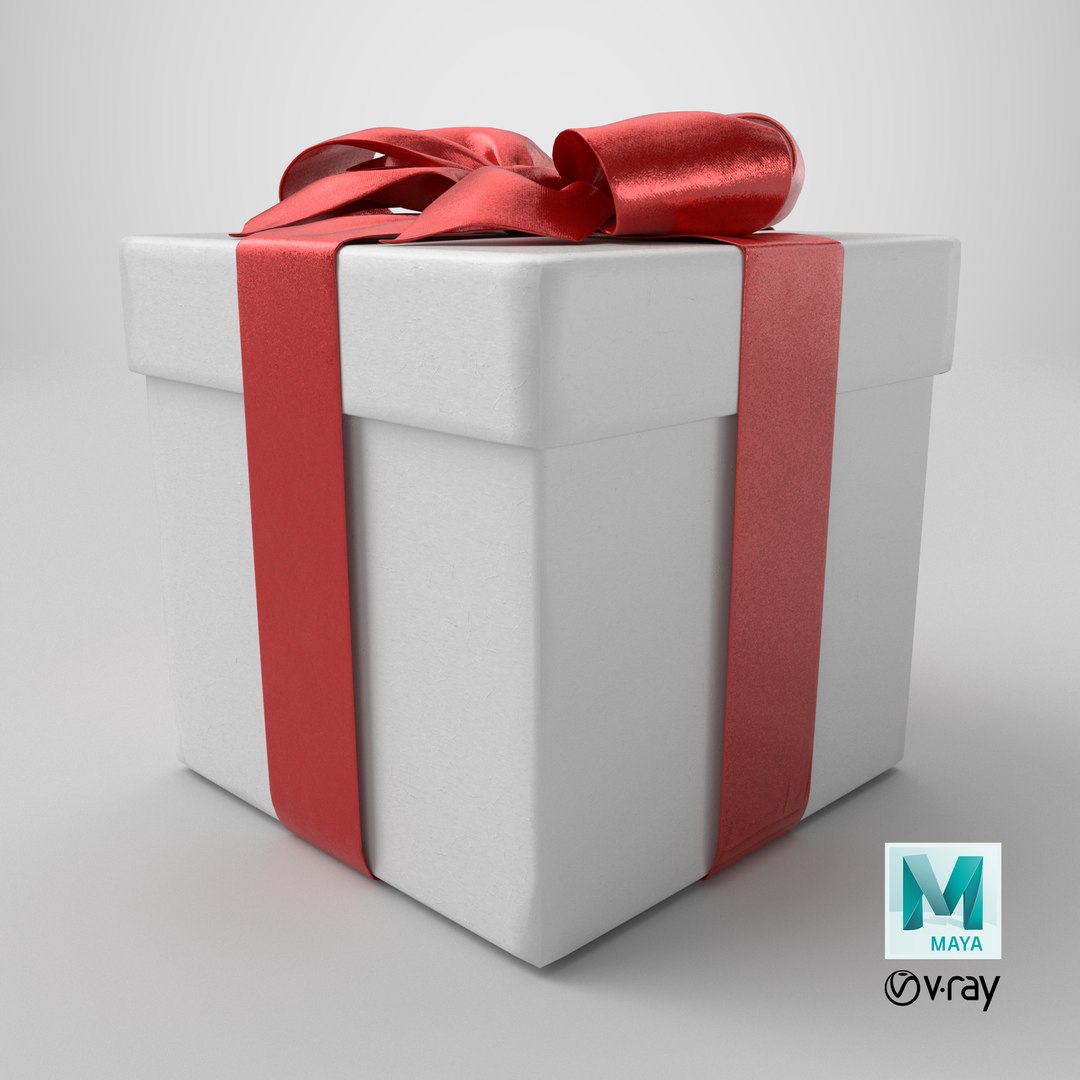 3D Gift Box 1 V4 Model - TurboSquid 2496009