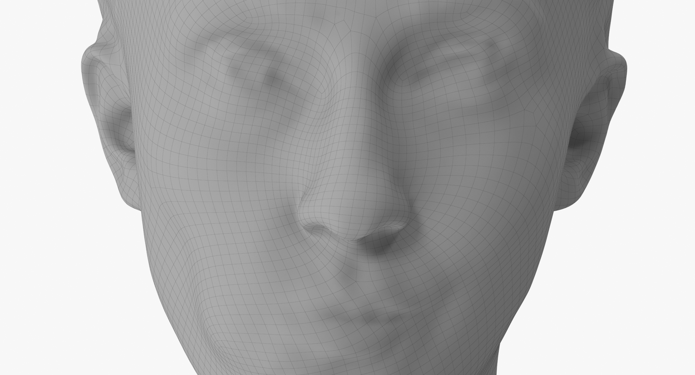 Joy Human Head Tongue Bulge Right AU36 Clean Scan 3D-Modell ...
