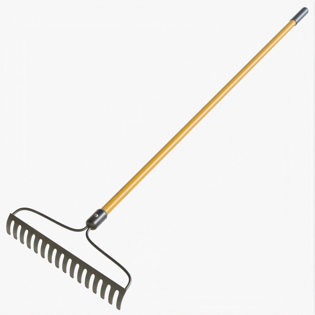 Rake 01 D model - TurboSquid 1883823