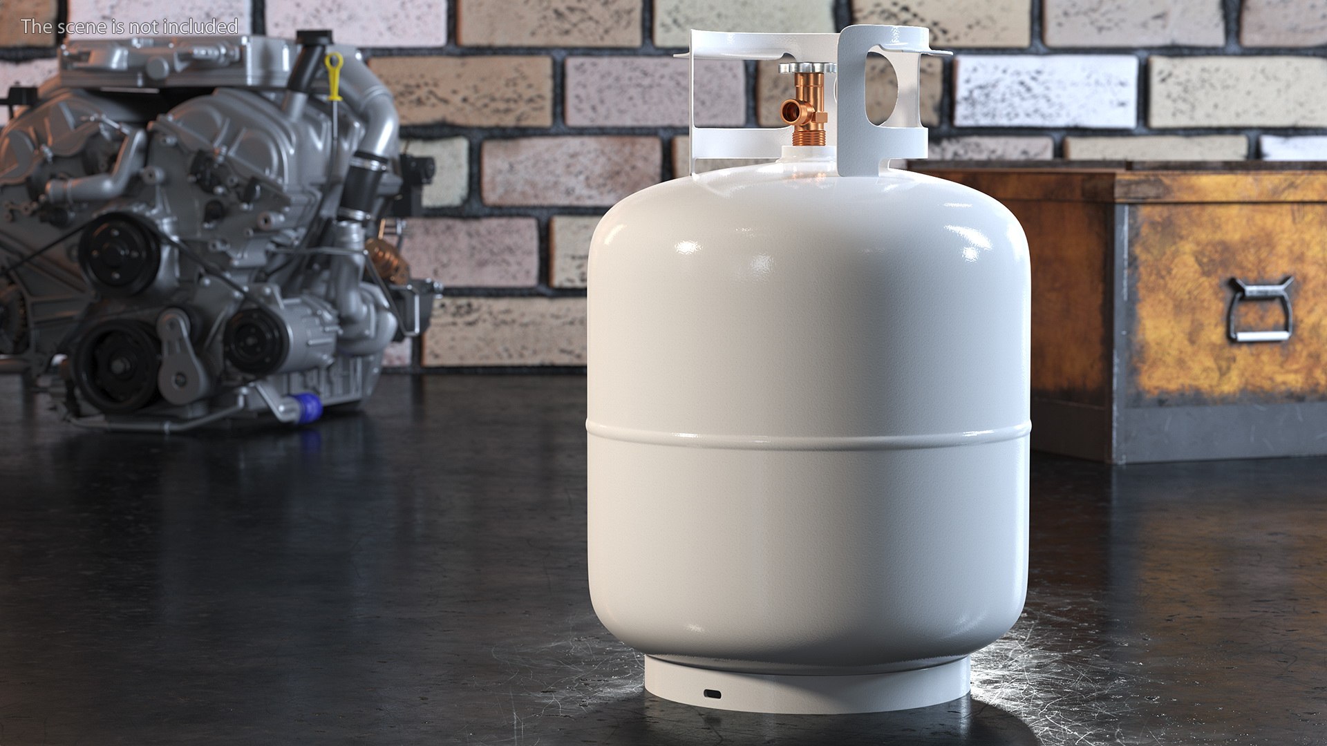 Small Gas Cylinder 3D - TurboSquid 1818352