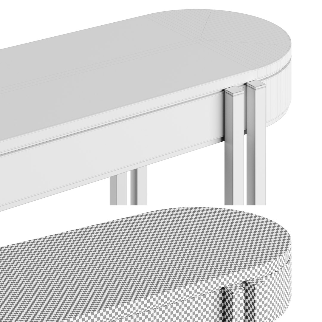 Frato MELBOURNE Console Table 3D Model - TurboSquid 1986305