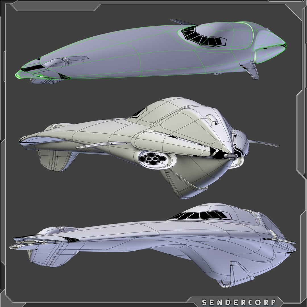 Blender Ship