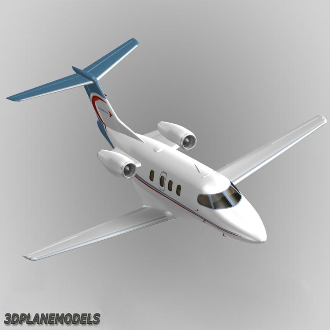 3d Embraer Phenom 100 Private