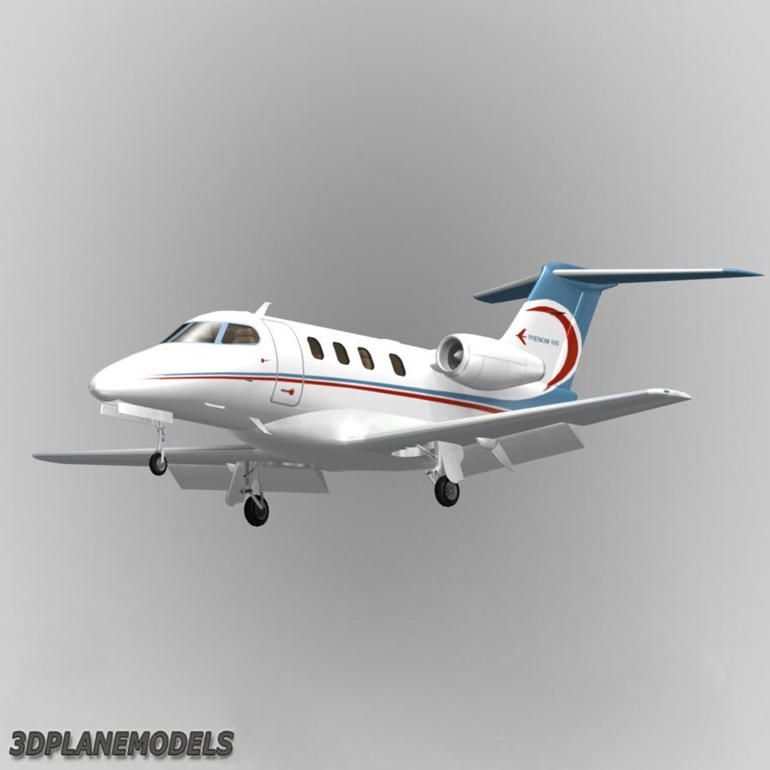3d Embraer Phenom 100 Private