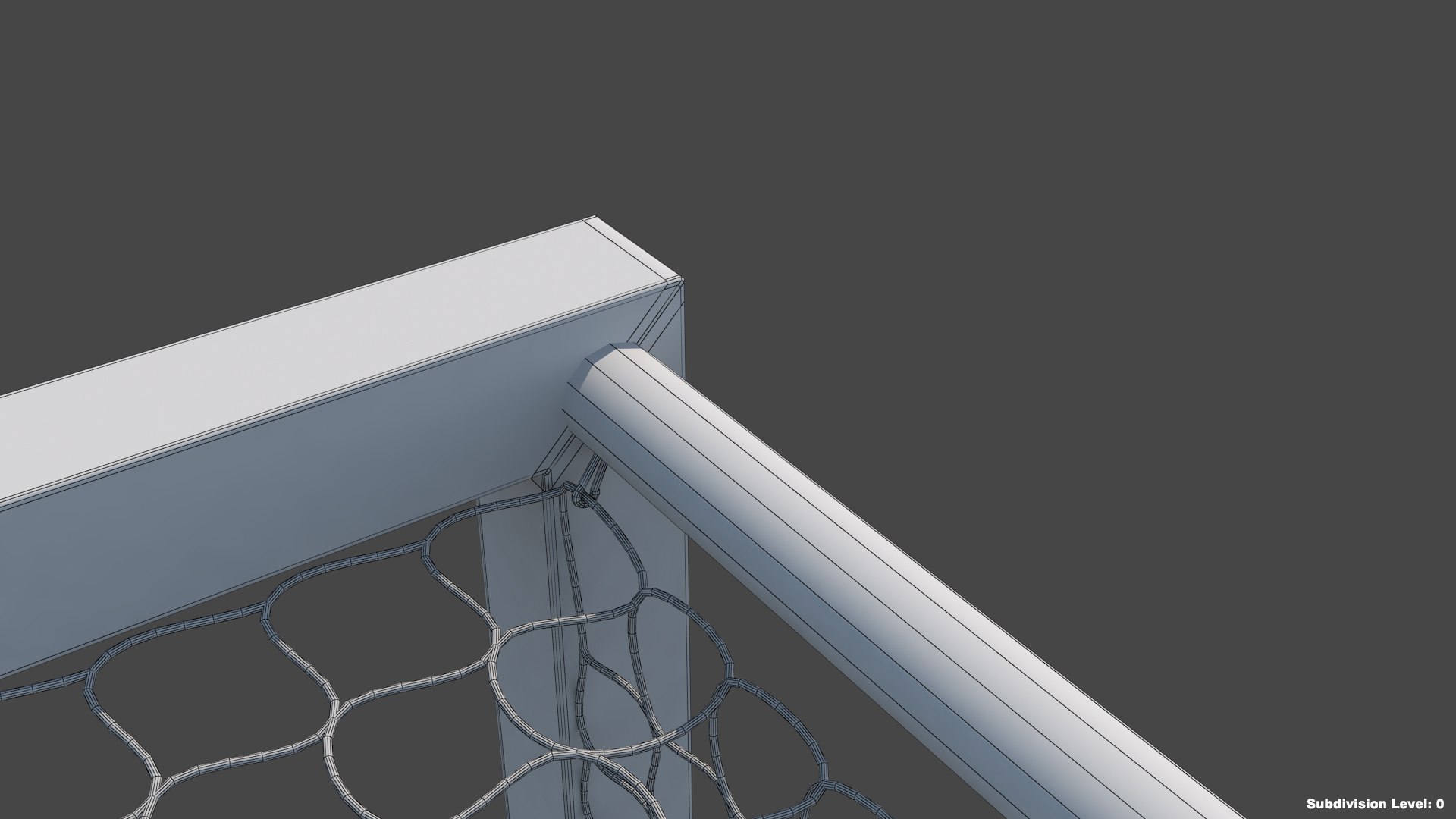 3D Handball Goal Post - TurboSquid 1535802