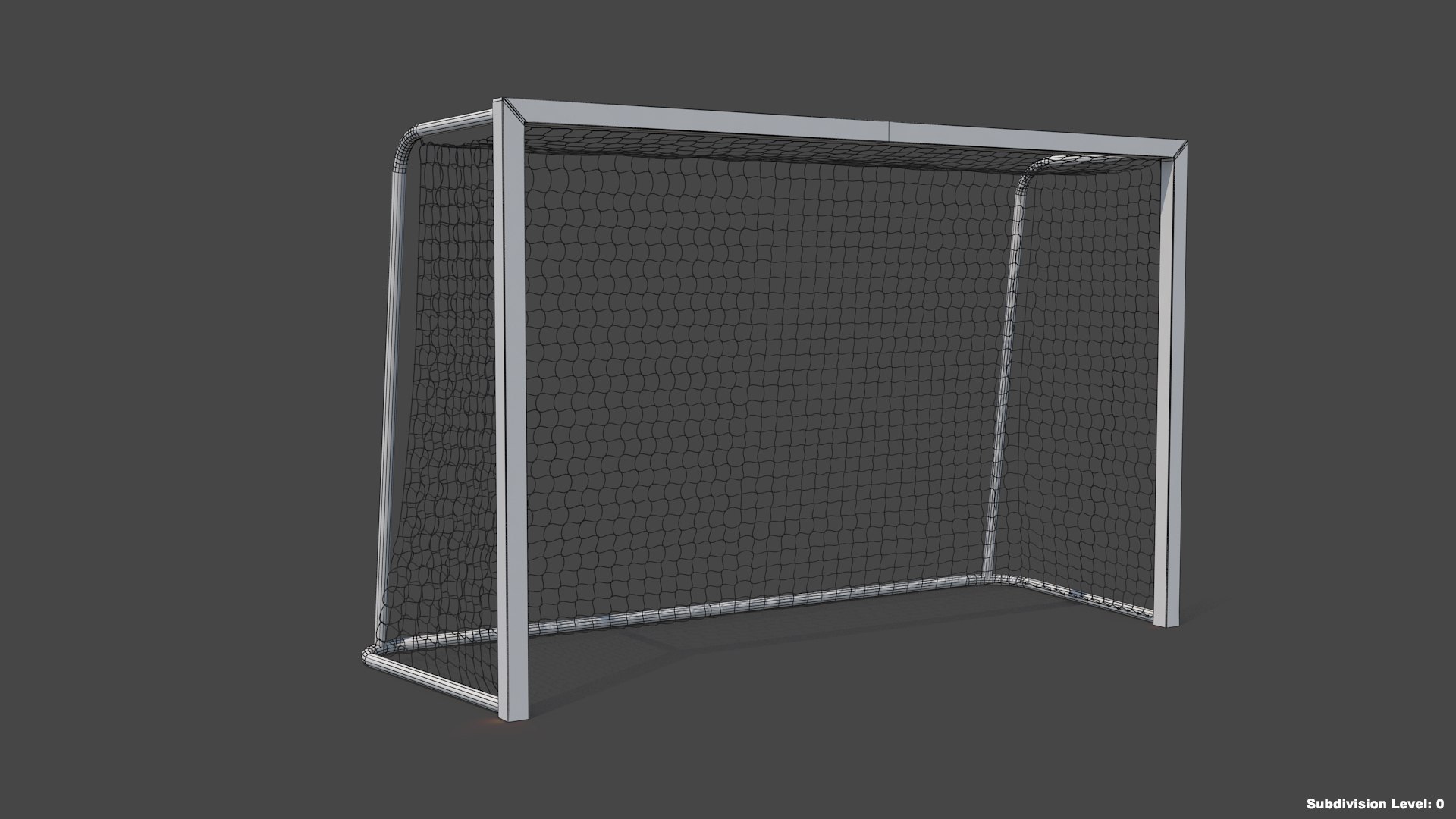 3D Handball Goal Post - TurboSquid 1535802