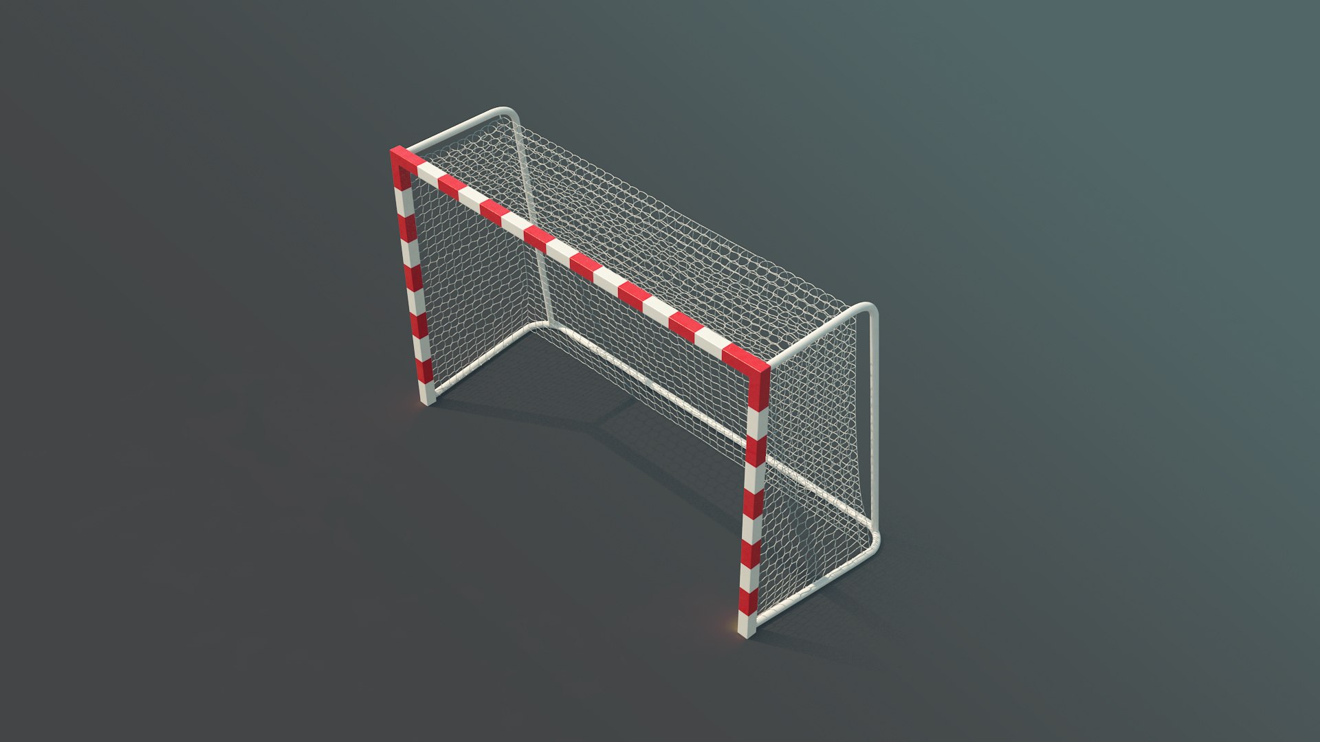 3D Handball Goal Post - TurboSquid 1535802