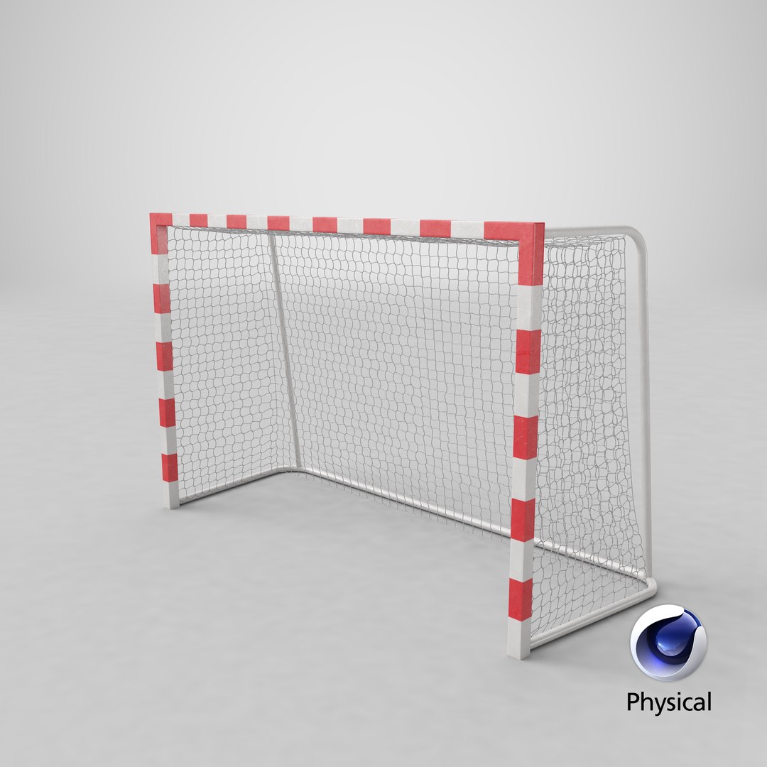 3D Handball Goal Post - TurboSquid 1535802