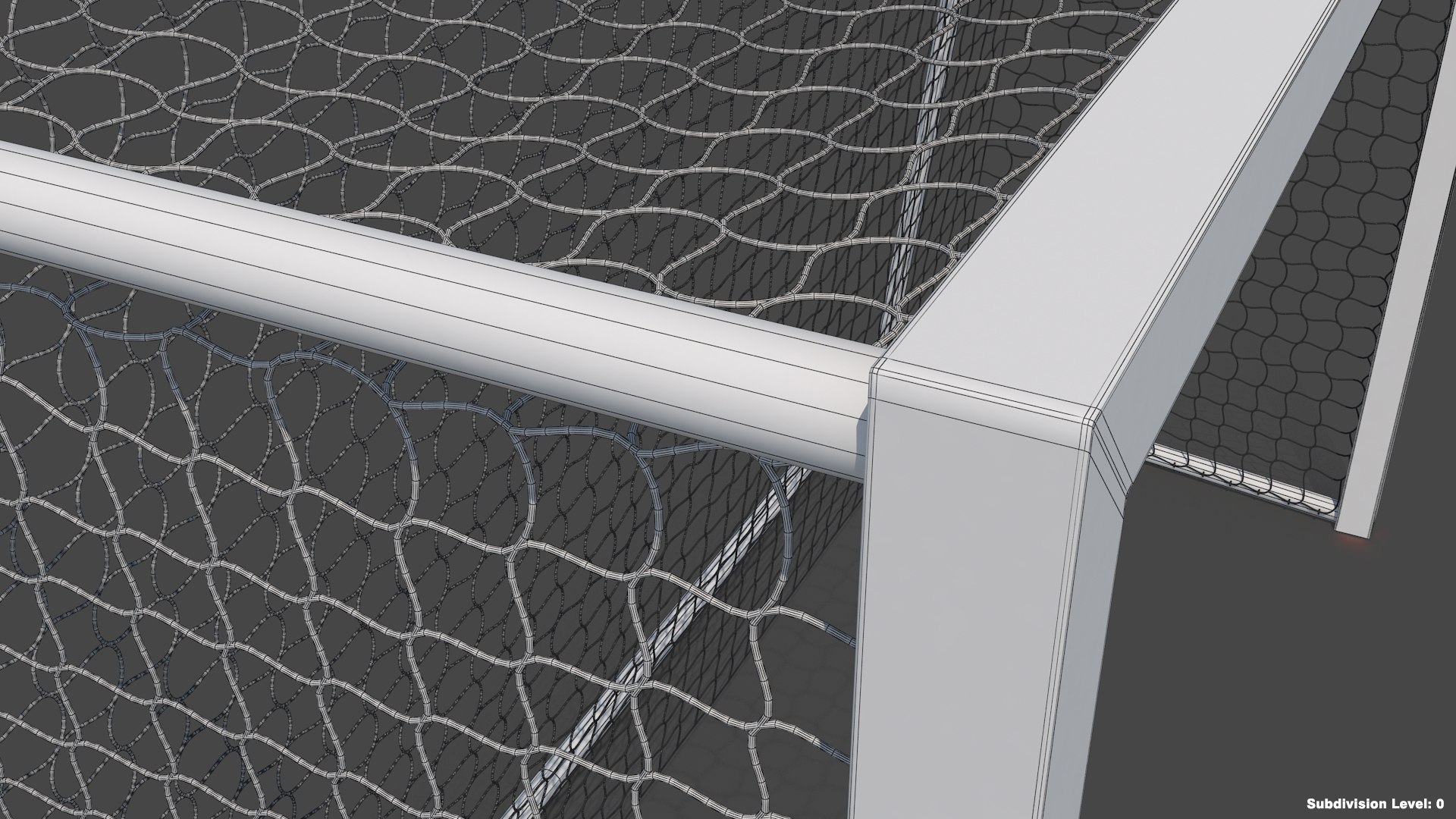 3D Handball Goal Post - TurboSquid 1535802