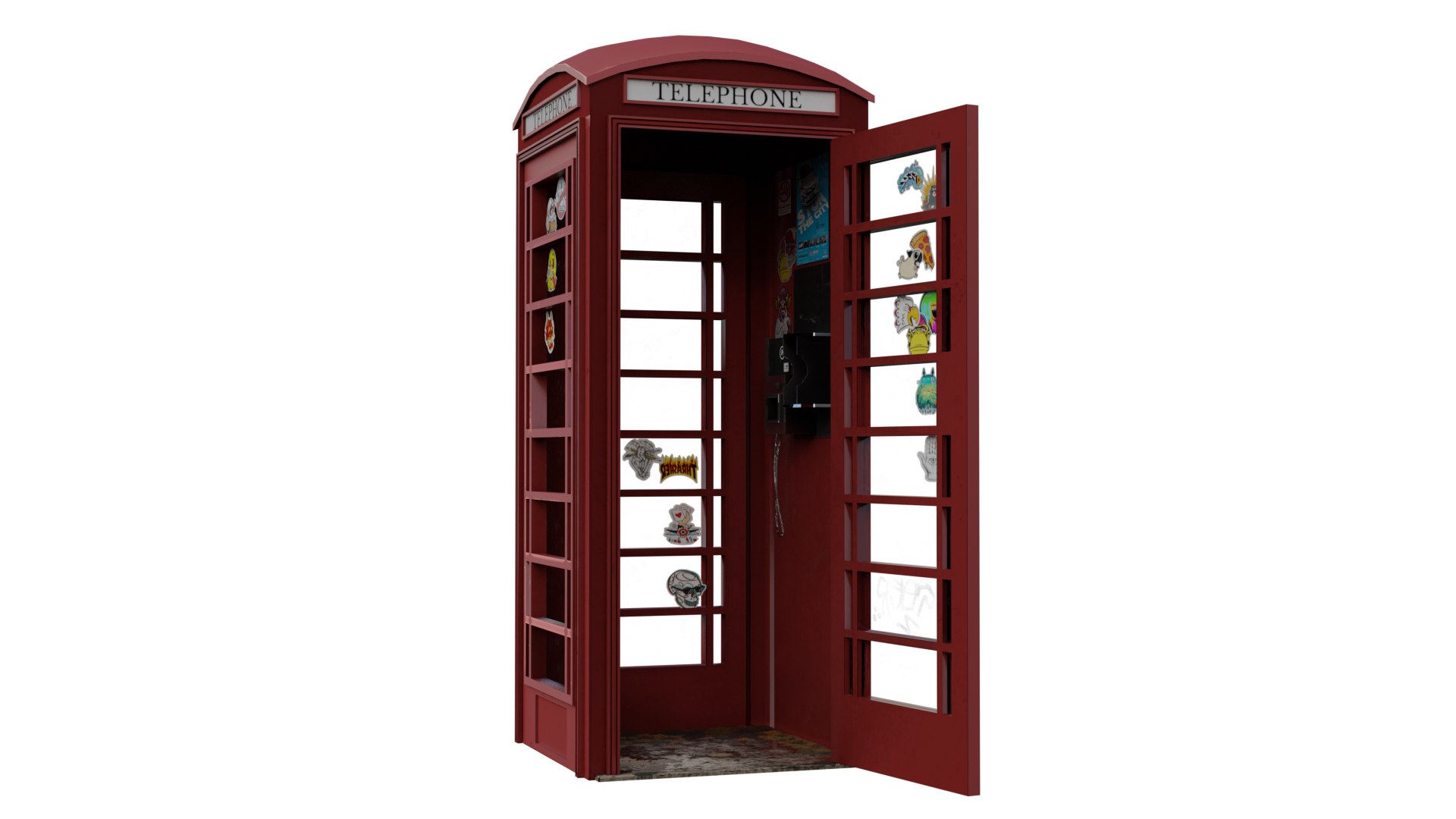 Free Phone Booths Expansion Pack 3D - TurboSquid 2328990