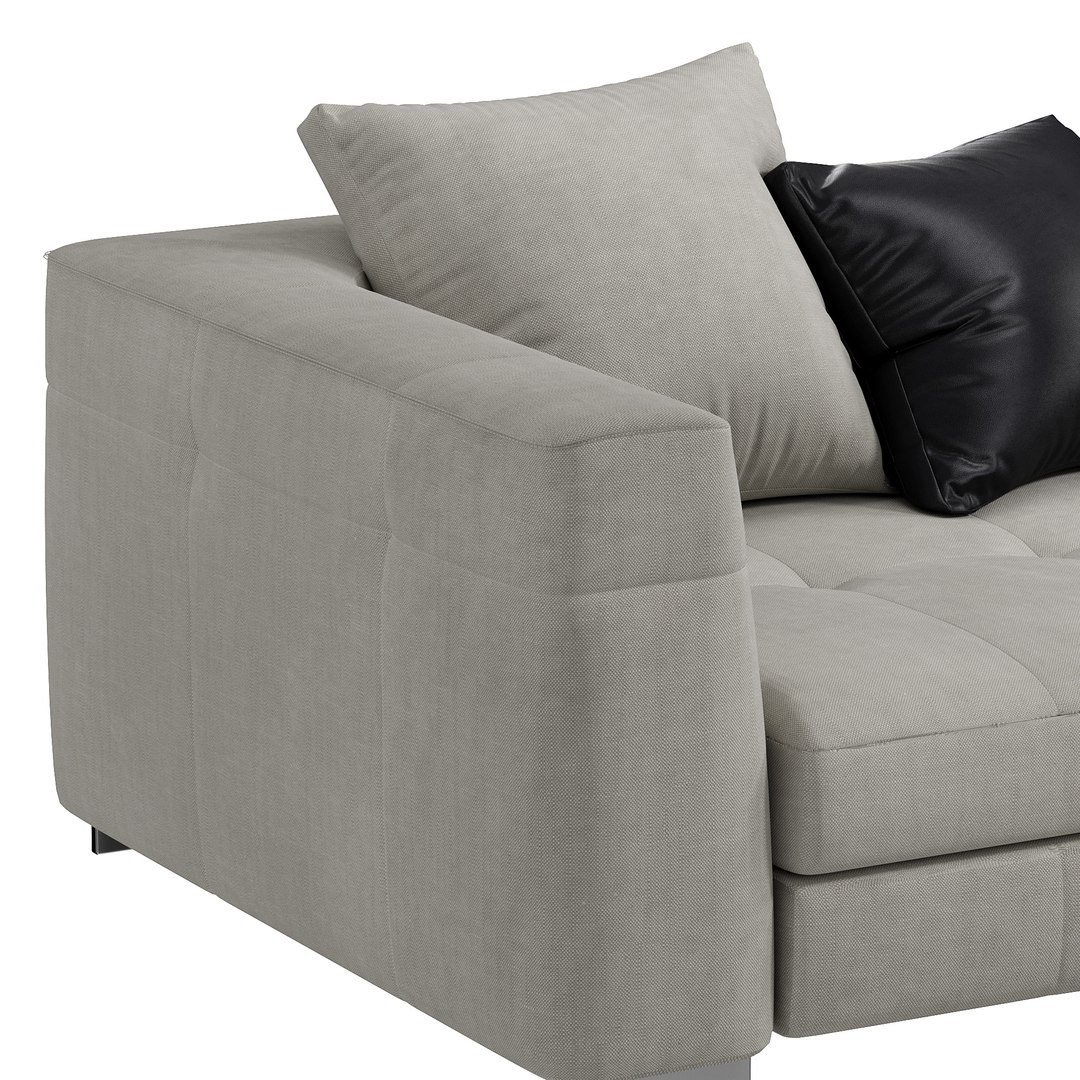 Blazer Sofa By Minotti Model - TurboSquid 1947538