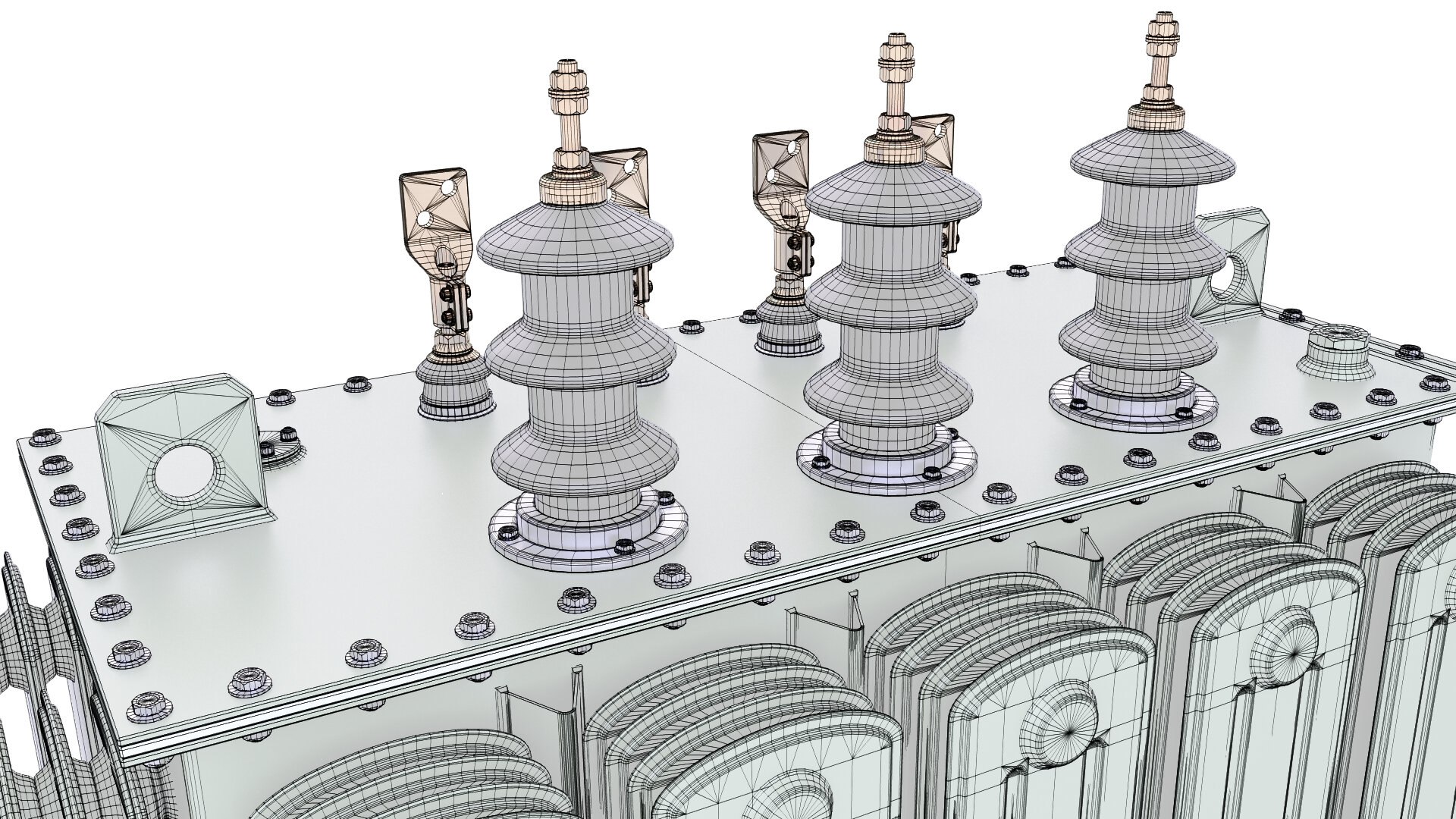 Transformer Power Distribution Model - TurboSquid 1684713
