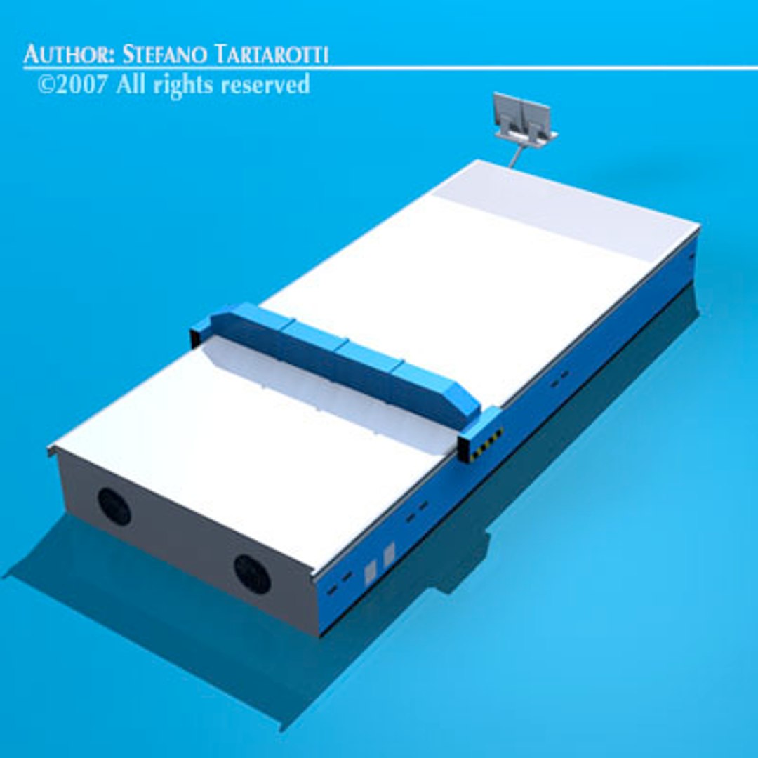 Cutting Table 3d Model