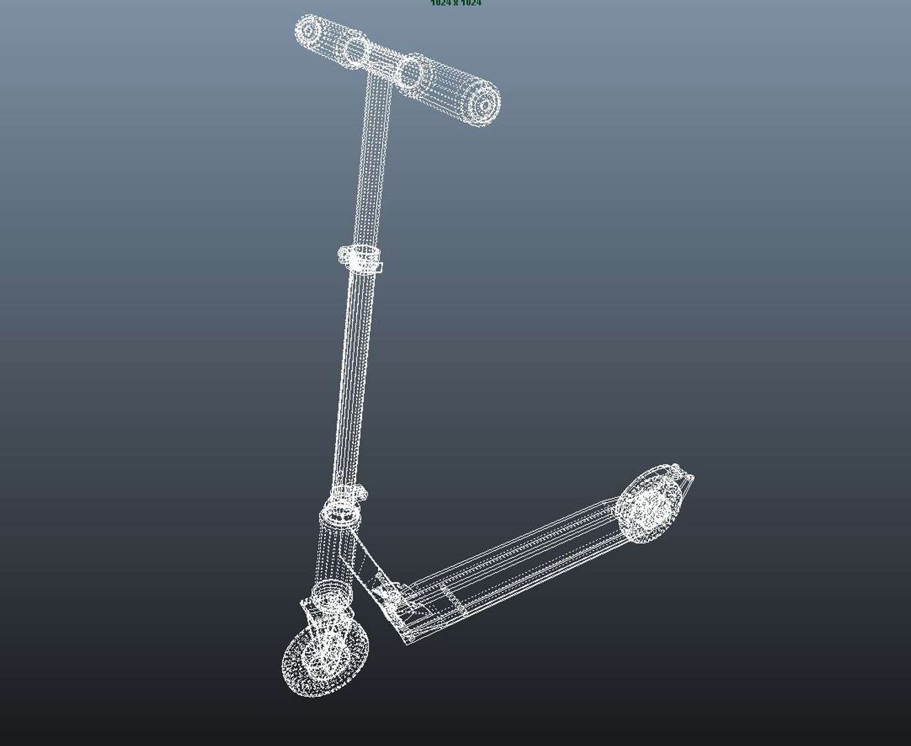 3d Model Razor Scooter