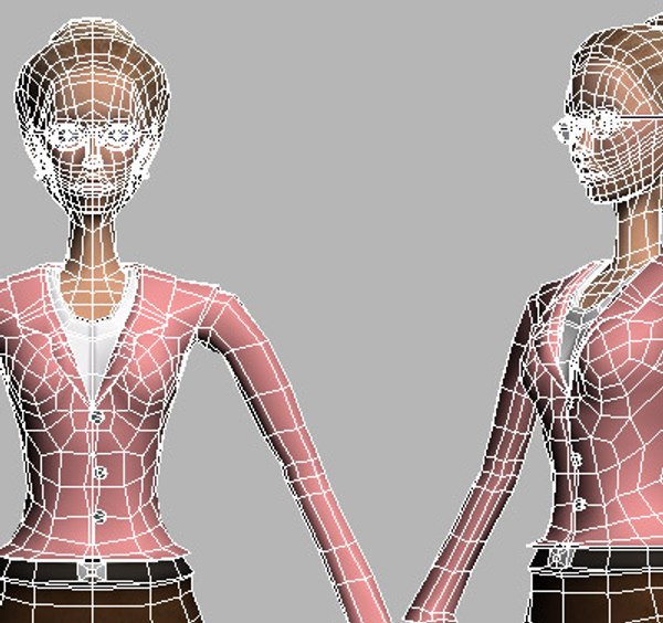 character ready udk 3d model