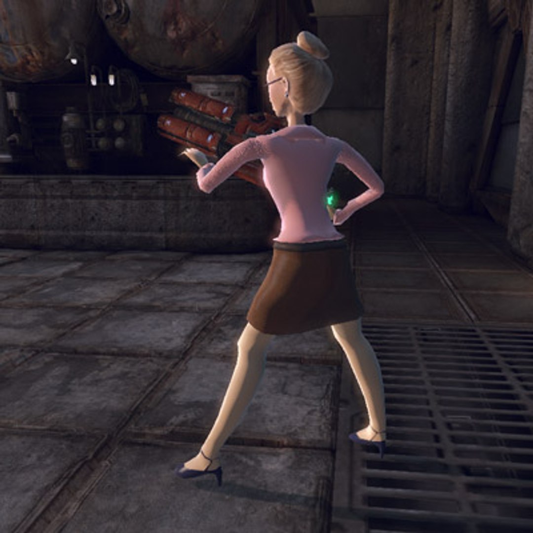 Character Ready Udk 3d Model