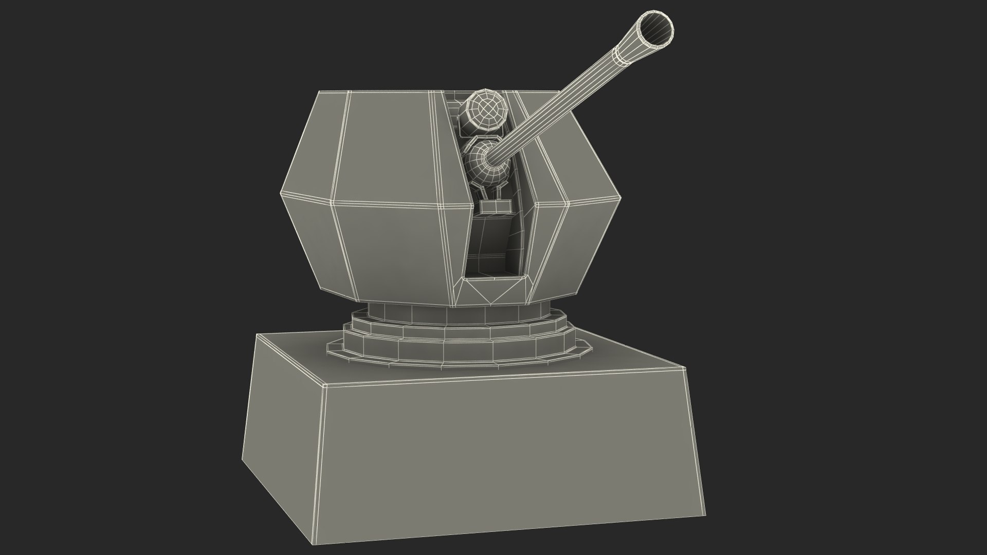 3D Generic Turret Gun - TurboSquid 2315071