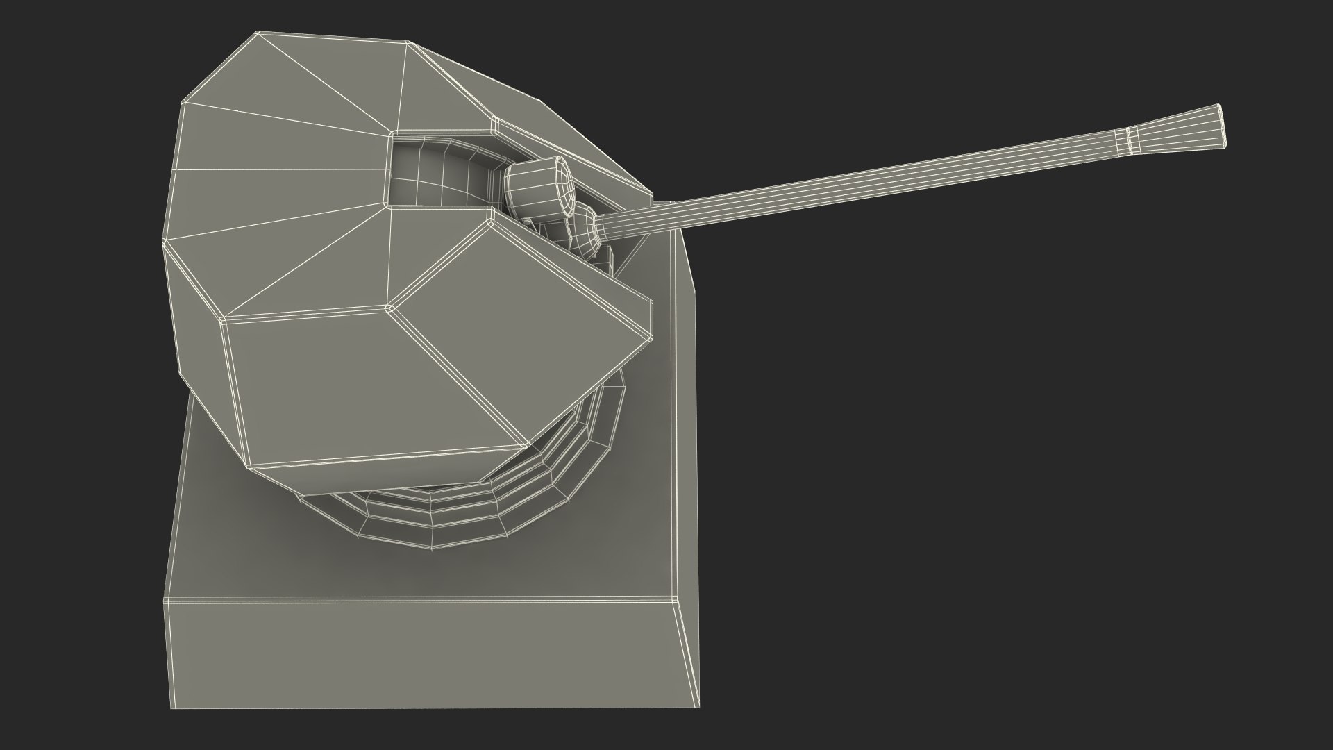 3D Generic Turret Gun - TurboSquid 2315071