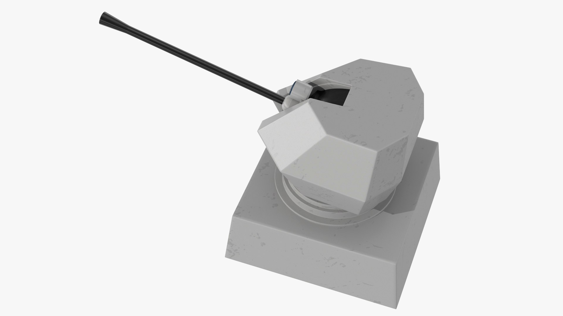 3D Generic Turret Gun - TurboSquid 2315071