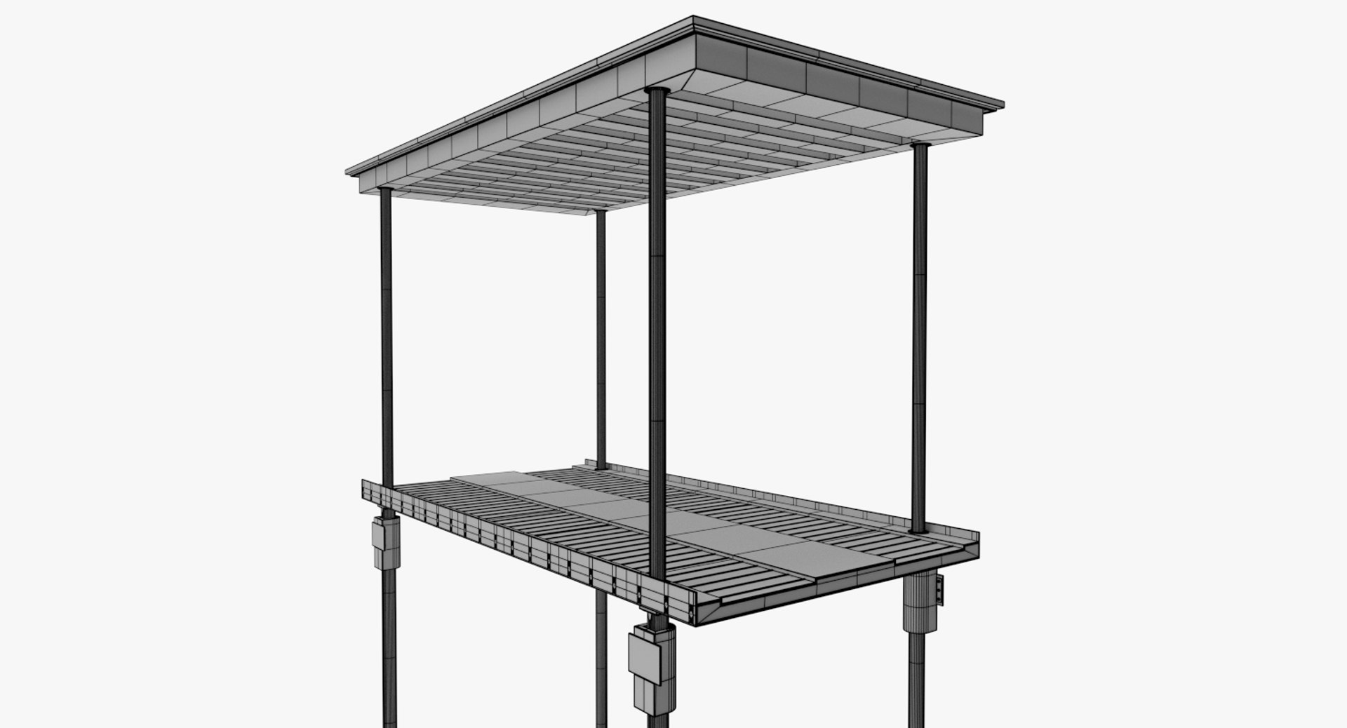 3d Model Luxury Car Elevator