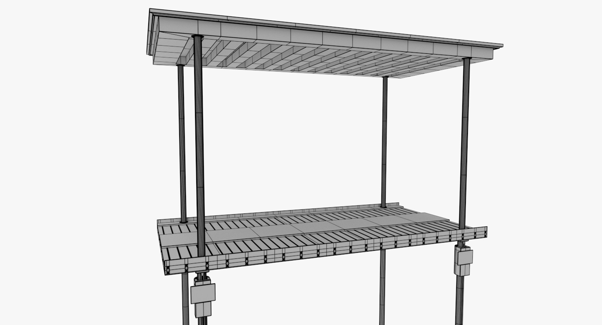 3d Model Luxury Car Elevator