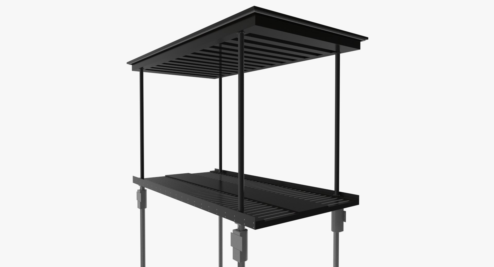 3d Model Luxury Car Elevator