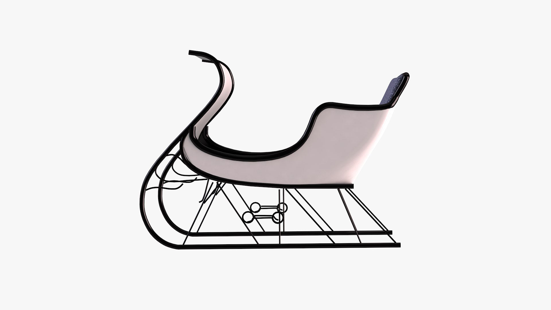 3D Sleigh - TurboSquid 2143848