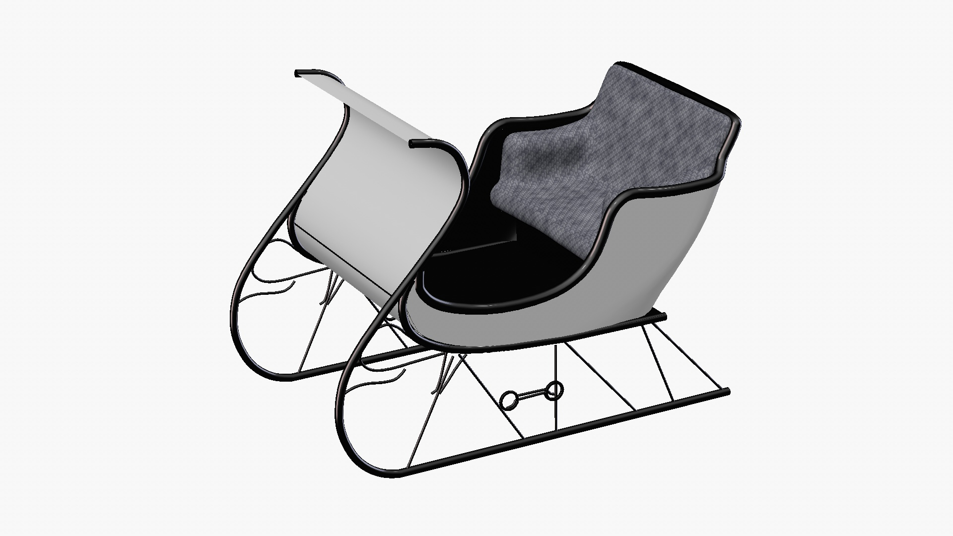 3D Sleigh - TurboSquid 2143848