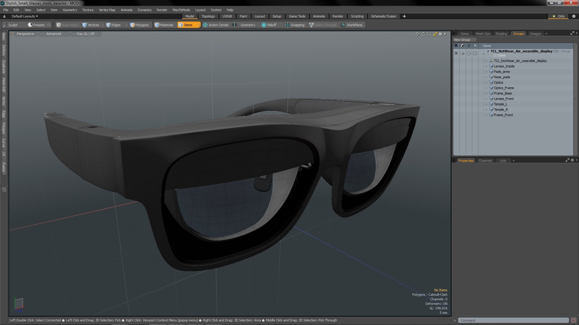Stylish Smart Glasses 3D - TurboSquid 2061208