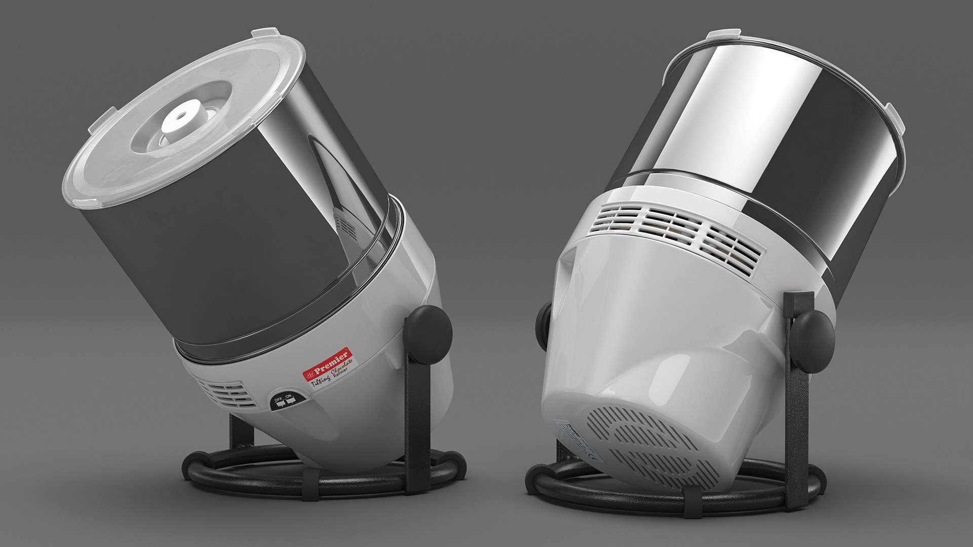 Chocolate Refiner Premier White 3D Model - TurboSquid 2223330