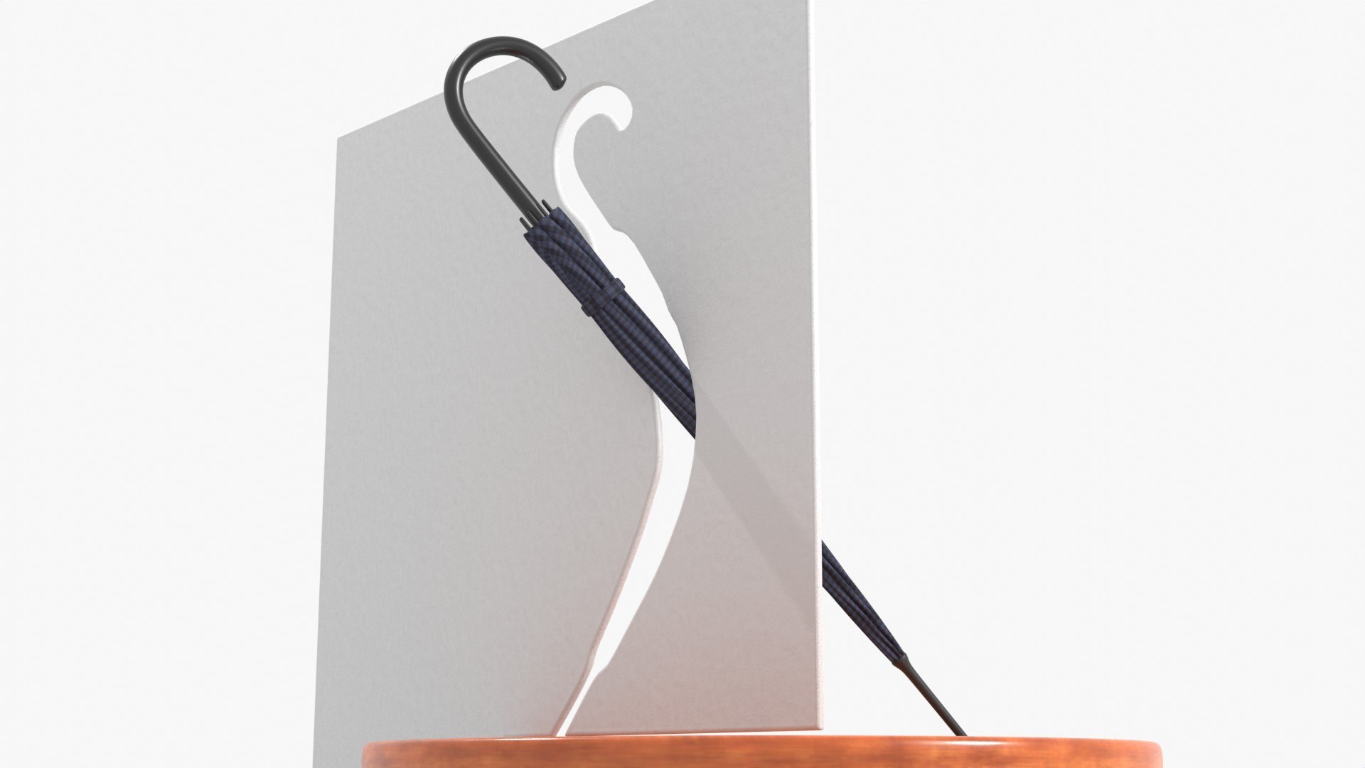 3D Umbrella Hyperbolic Slot Model - TurboSquid 1950316